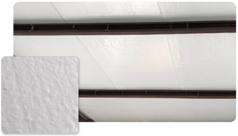 Panel techo foil vinil reflectivo y aislante - Tecnopol